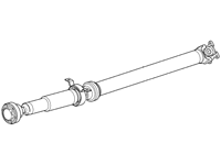 2006-2009 Range Rover Sport Rear Driveshaft Part # LR037028 - Roverland ...